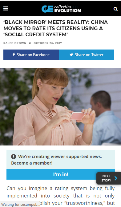 Social Credit Score – Four Moves